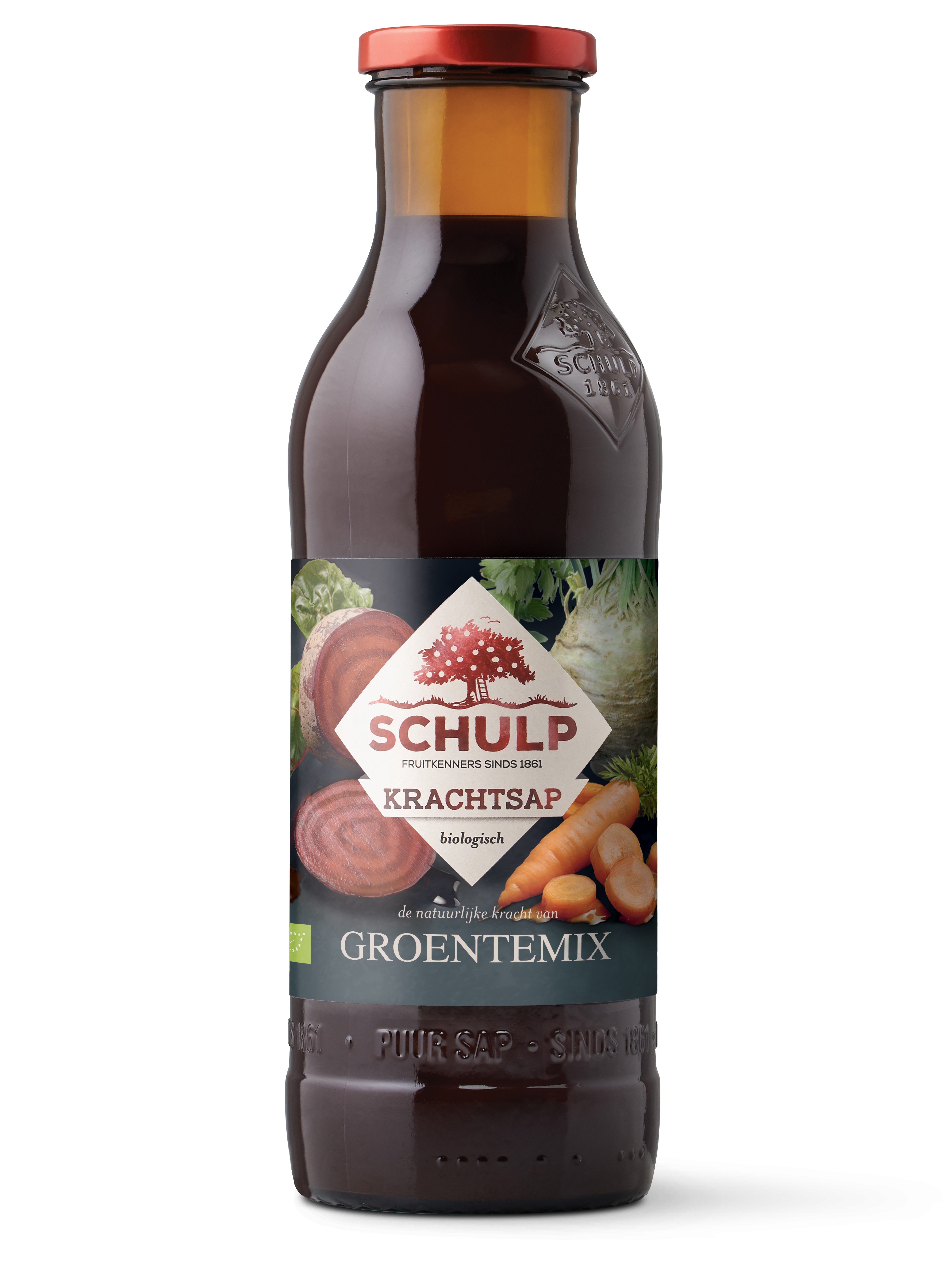 Schulp Krachtsap Groentemix 0.75L - JanBax