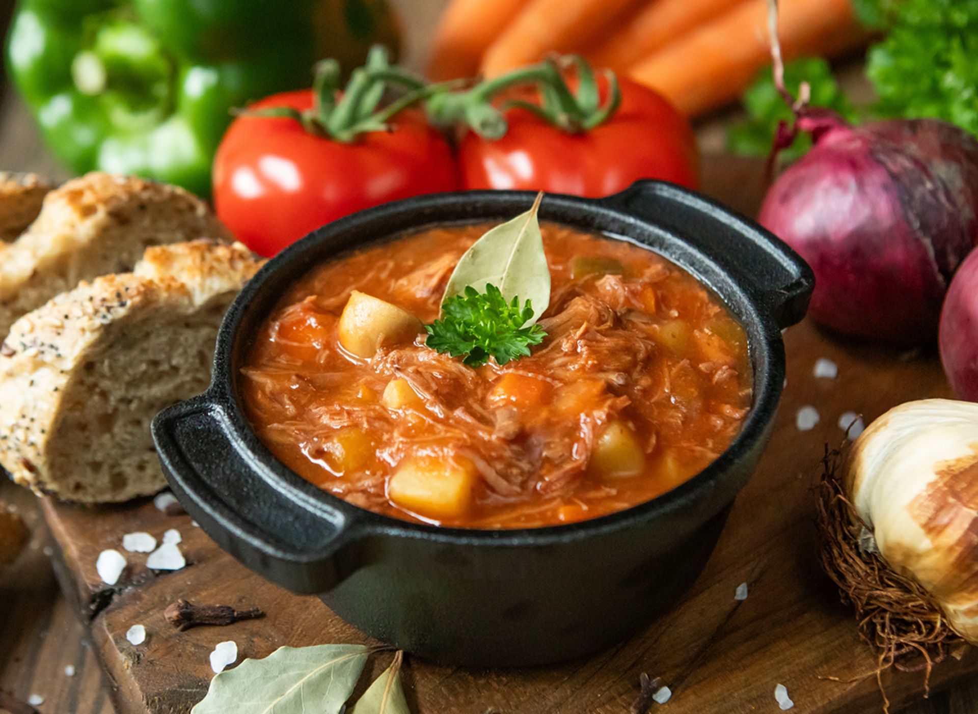 Soep, bouillon en stoofpotjes